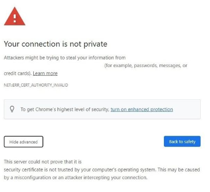 Firewall restrictions