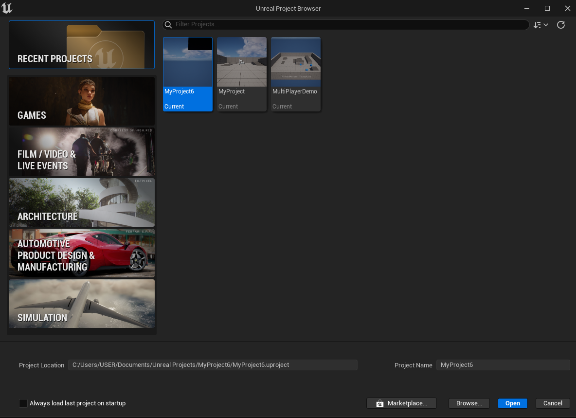 Install Unreal Engine and Create a Project